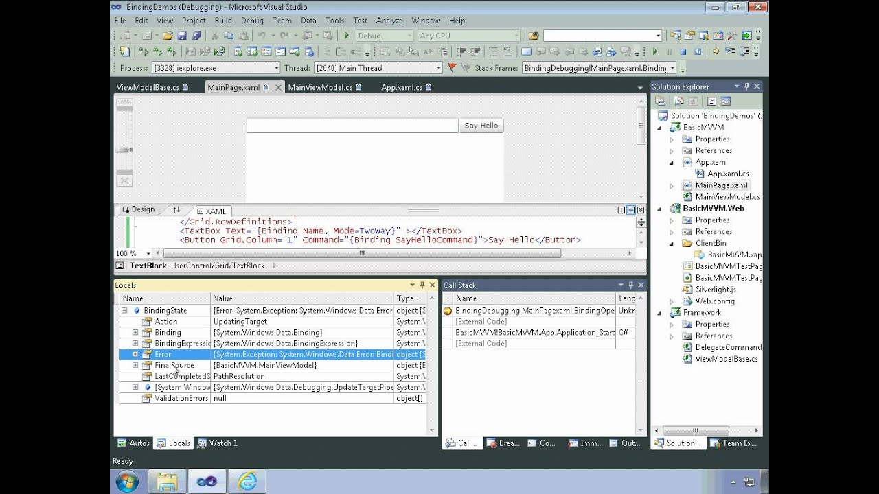 Microsoft Silverlight 5: Data, Binding and Text (Intro)