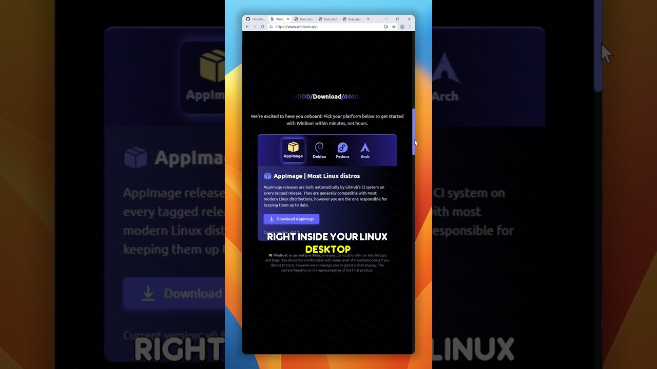 WinBoat: Run Windows Apps Natively on Linux  #github #devtools