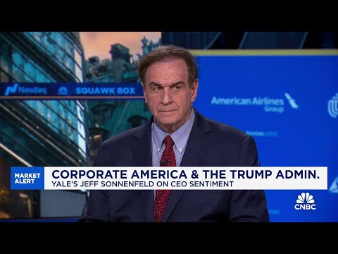 CEOs are worried about uncertainty more than anything else, says Yale's Jeff Son nenfeld