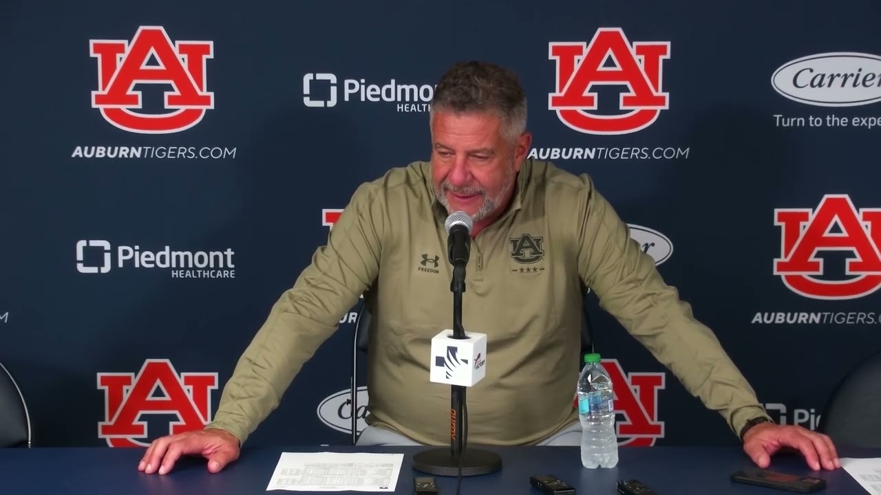 Watch Auburn Head Coach Bruce Pearl Kent State Post Game Press Conference