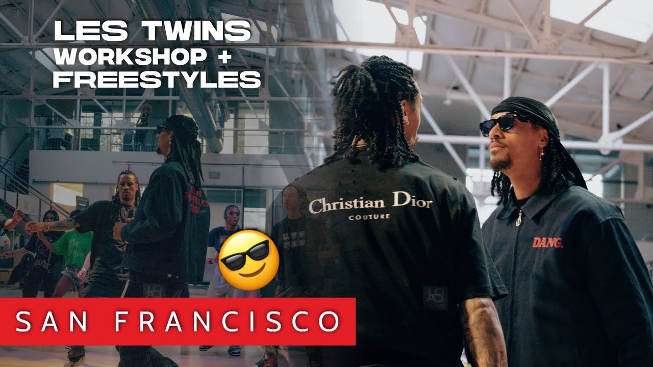Exclusive: LES TWINS San Francisco Workshop 2024 – Full Warmup, Choreo & Epic Freestyles! 🔥