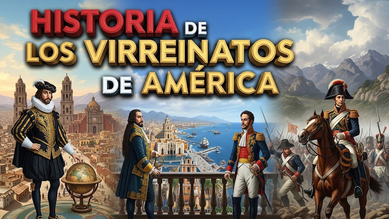 VIRREINATOS de AMÉRICA - La Historia Completa (Nueva España, Perú, Nueva Granada, Río de la Plata)
