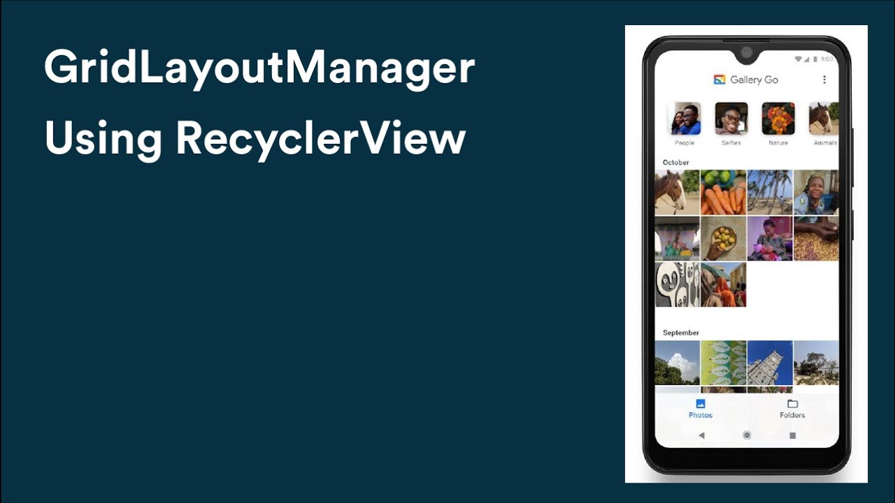 RecyclerView Using GridLayoutManager in Android (Kotlin)