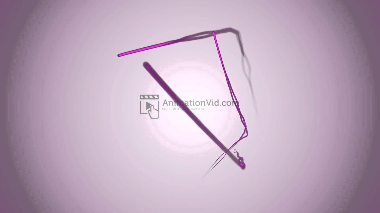 Pink Square Lines Animation Background