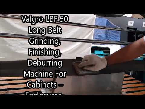 valgroabrasives: edge deburring machine valgro metal finishing system
