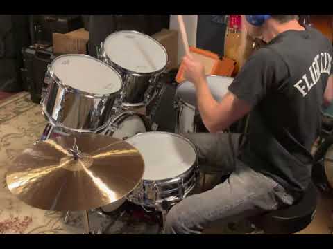 1970s Fibes Mark II Drum Set in Chrome over Fiberglass | Reverb