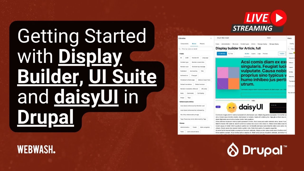 Getting Started with Display Builder, UI Suite and daisyUI in Drupal