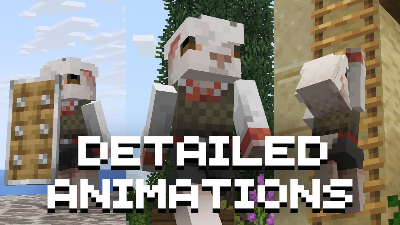 Detailed Animations - Minecraft animation Resource pack