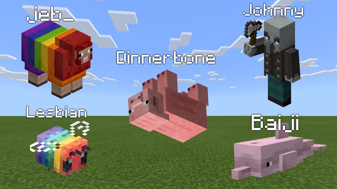 All Nametag Easter Eggs in Minecraft