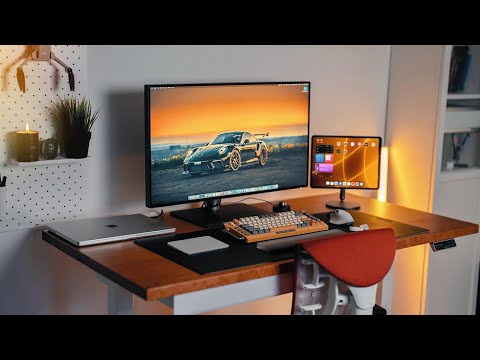 I Built the ULTIMATE Bedroom Desk Setup! (and you can too!)