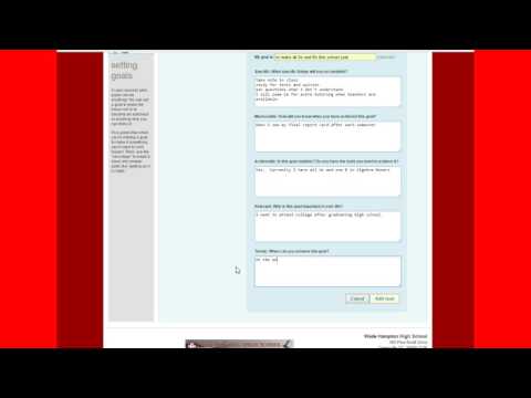 Naviance: Goals and Resume