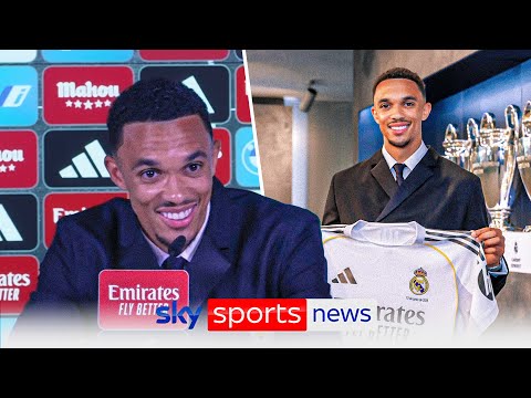 Trent Alexander-Arnold unveiled as a Real Madrid player and speaks fluent Spanish