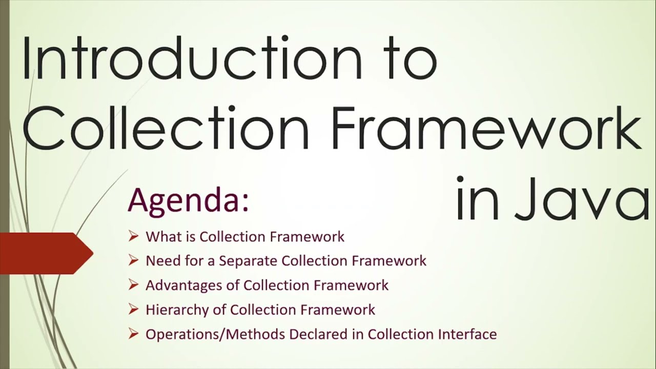 Introduction to Collection Framework in Java | Need of Framework | Advantages, Hierarchy and Ops