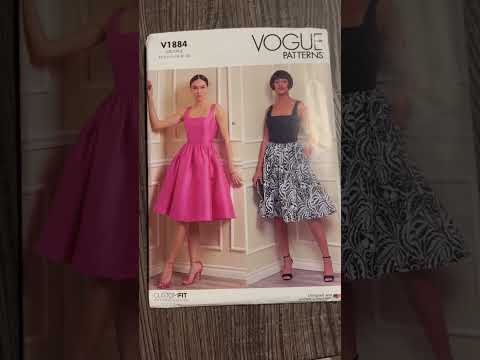Are Modern Vogue Sewing Patterns As Bad As They Say? #sewing #shorts #vogue
