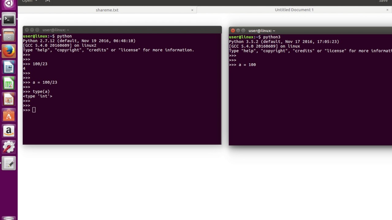 Difference Python 3 and Python 2.7 integer Division