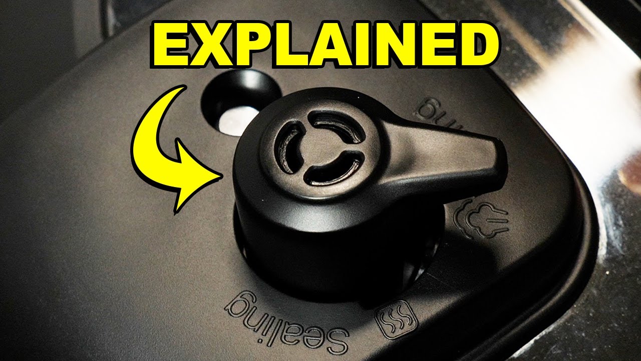 Instant Pot Sealing Knob Explained