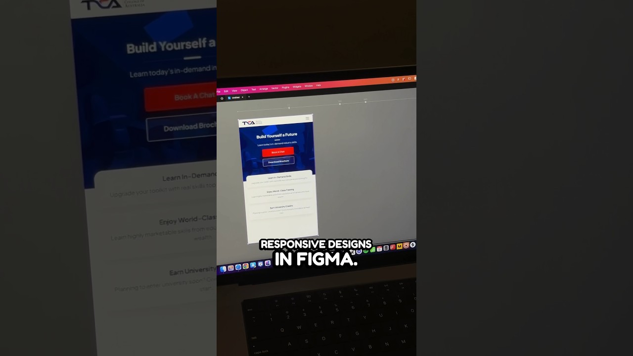How To Create Fully Responsive Designs In Figma #figmatips #figmatutorial #figmadesign #uidesign