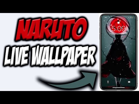 How to Get Naruto Live Wallpapers on iPhone 📲| Turn GIF Into Live Wallpaper | Naruto Wallpapers