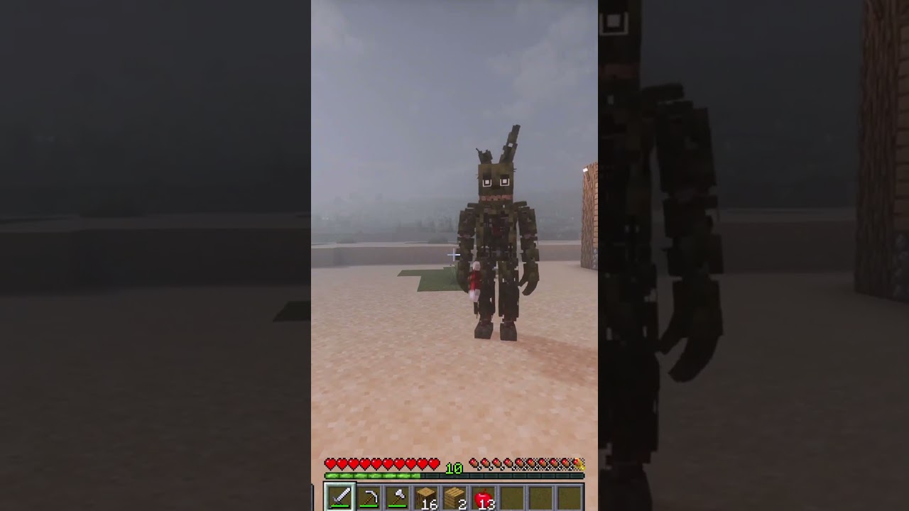 Springtrap The Returning - Minecraft Mod #minecraft #minecraftjava #minecraftmod #horror