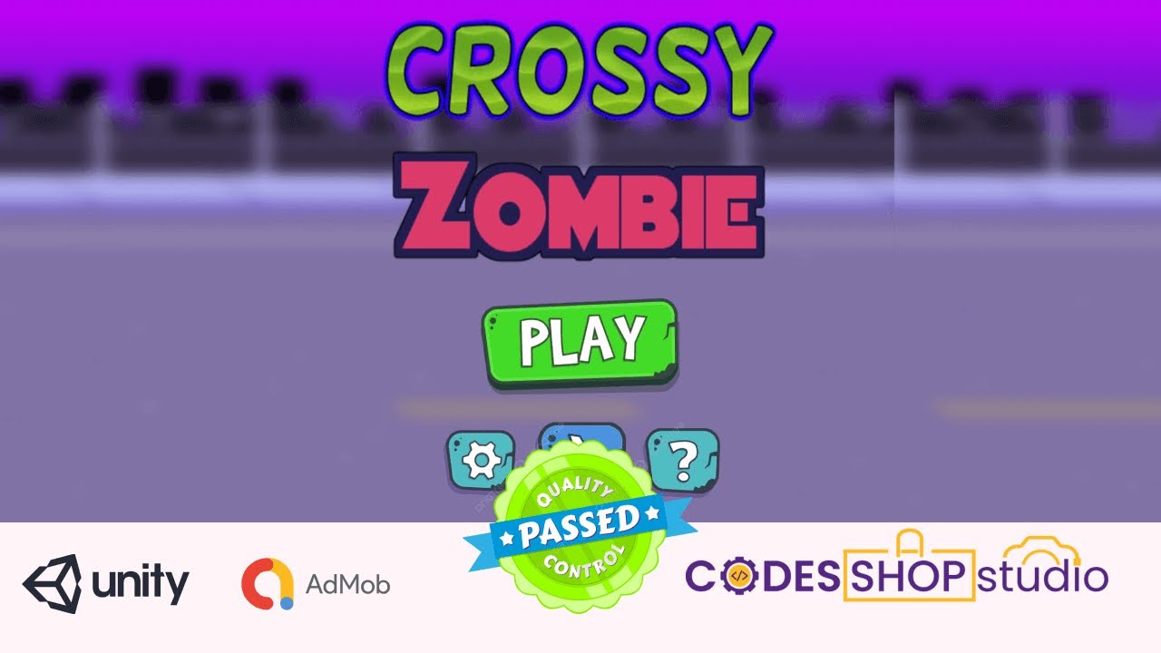 Crossy Zombie game | Zombie | 100% tested unity source code