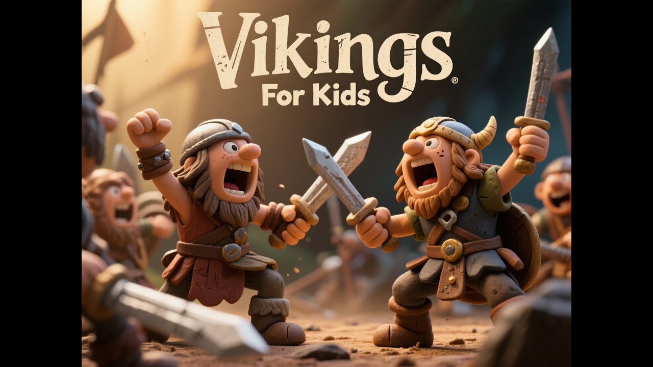 The Vikings For Kids | Vikings For Kids | Viking History | Viking Facts | Norse Mythology | Longship