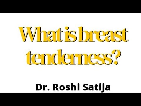 What is breast tenderness? #breasttenderness