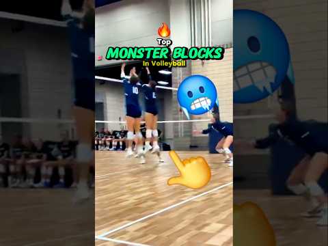 Monster Volleyball Blocks That Left Everyone Speechless!