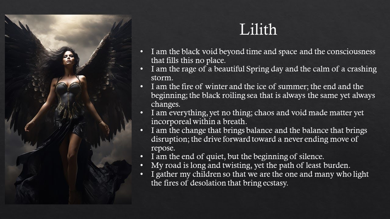 Lilith's Gnostic Message