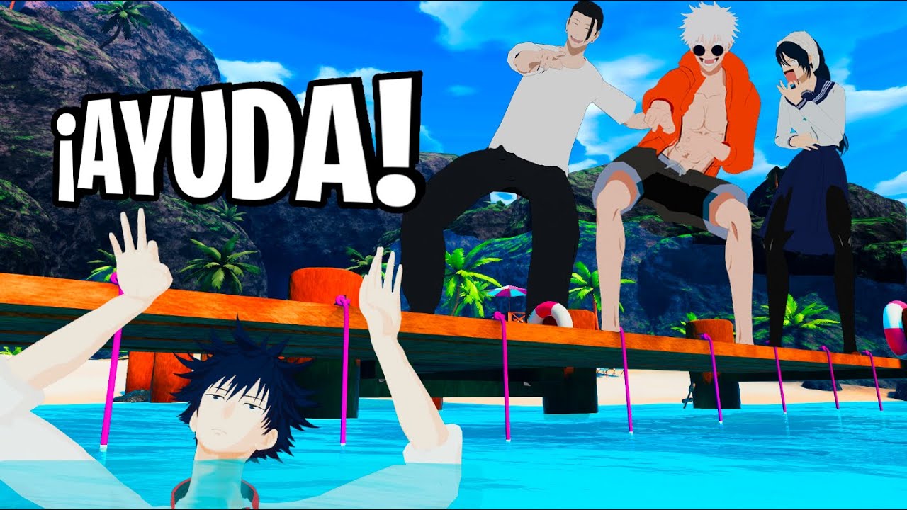 GOJO and GETO go to the BEACH | JUJUTSU KAISEN VR