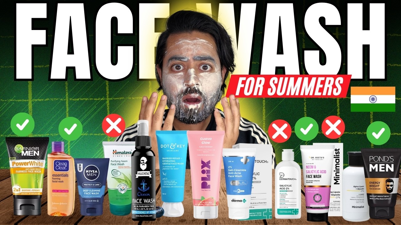 Best Face Wash for Men in Summer 2026 All Skin Types