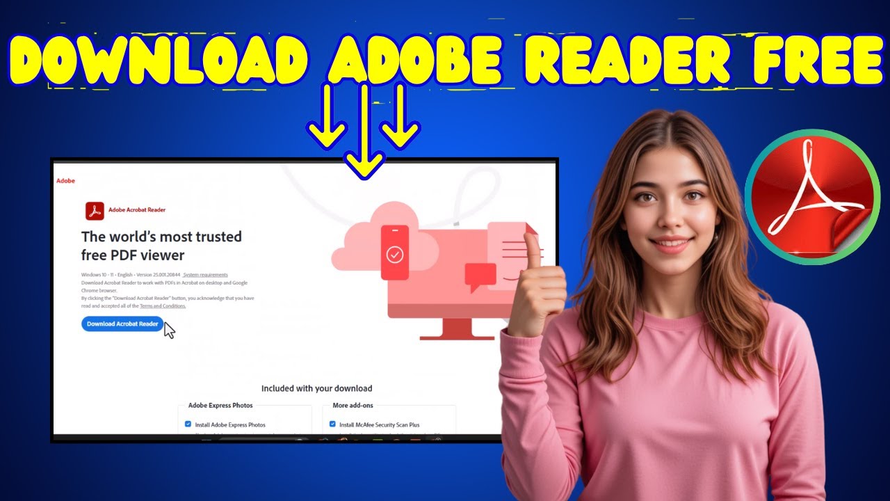 How To Download Adobe Acrobat Reader Free | Step-by-Step Guide (2025)