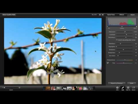 How to Edit and Enhance Using iPhoto
