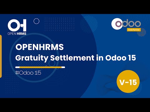 Open HRMS Gratuity Settlement in Odoo 15 | Open HRMS App | Odoo 15