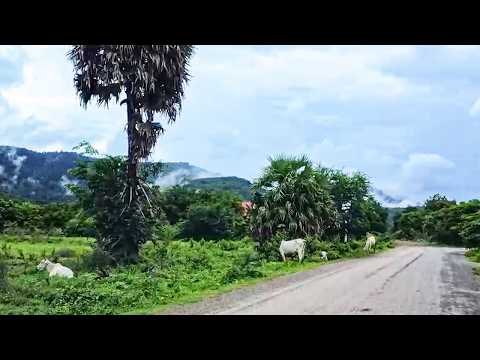 The Most Beautiful Places in the World - Cambodia's Hidden Border Road in 4K Pailin to Phsar Prum
