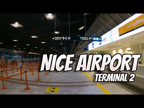 Nice Côte d'Azur Airport (NCE) | Departure Terminal 2 | Nice Airport France