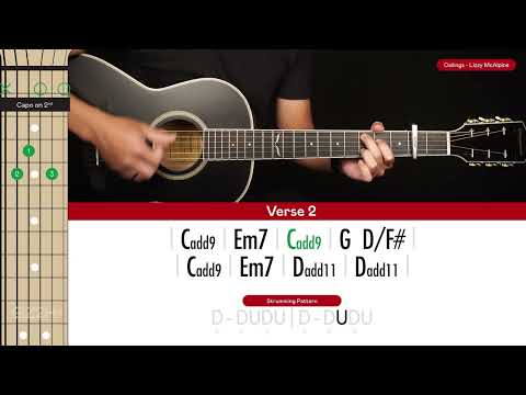 Ceilings Guitar Cover Lizzy McAlpine 🎸|Tabs + Chords|