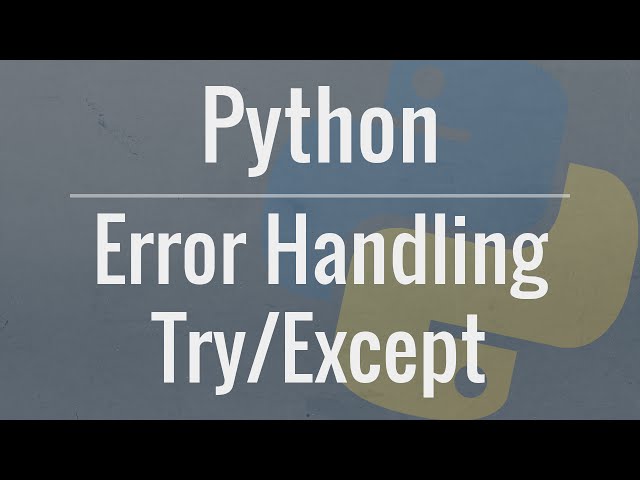 Mastering Error Handling in Python with Try/Except Blocks | Galaxy.ai