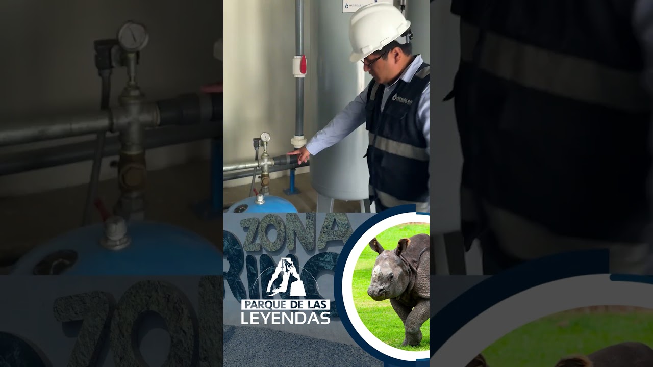 PROYECTO AGUAS GRISES 💧PARA LA  RECIRCULACIÓN  AGUA DE POZA PARA UN RINOCERONTE  #tratamientodeagua