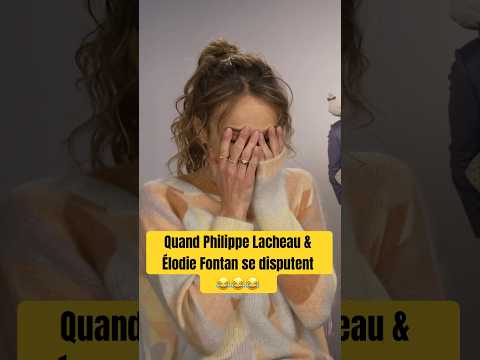 Quand Philippe Lacheau et Élodie Fontan se disputent en pleine interview 😂