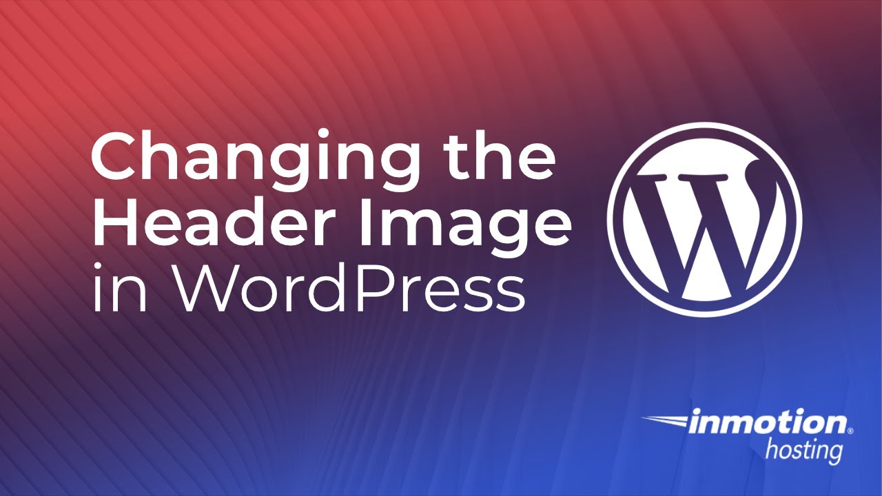 Changing the Header Image in WordPress