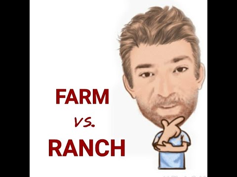 English Tutor Nick P Lesson (594) The Difference Between Ranch and Farm
