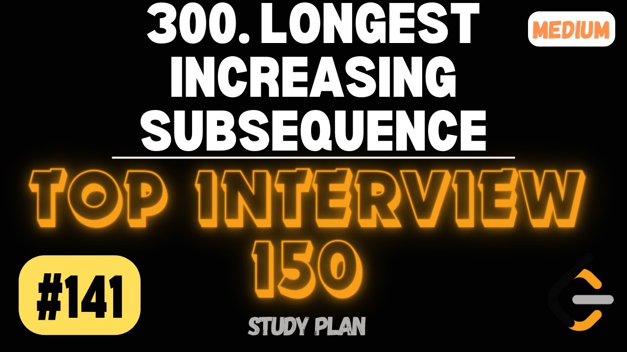 Leetcode | 300. Longest Increasing Subsequence | Medium | Java Solution