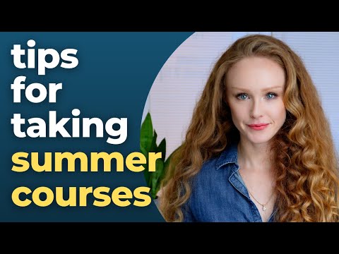 8 tips for taking summer courses | STUDY tips