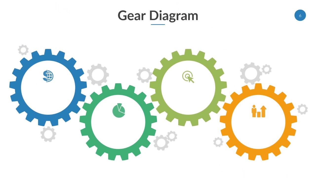 Gear Diagram Powerpoint
