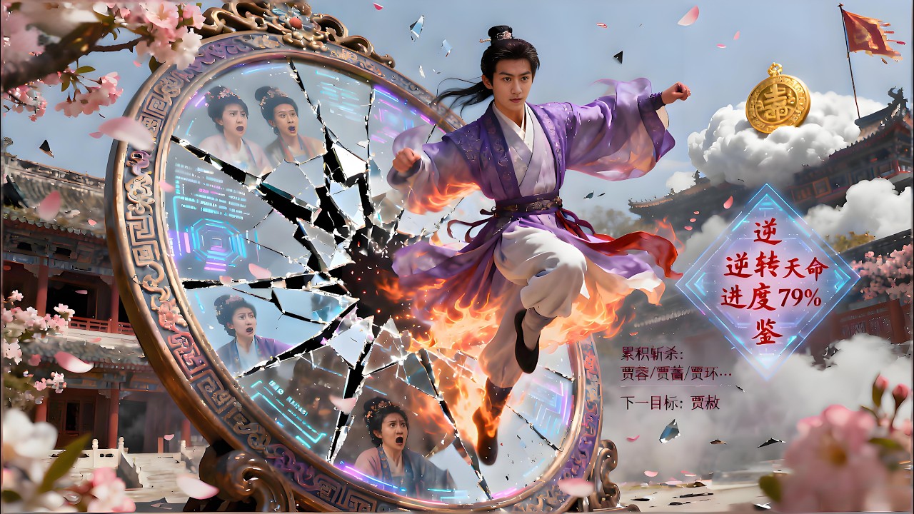 Pria Modern Jadi Jia Rui di Red Chamber! Dapat Sistem, Balas Dendam & Selamatkan Wanita Tragis 🔥⚔️