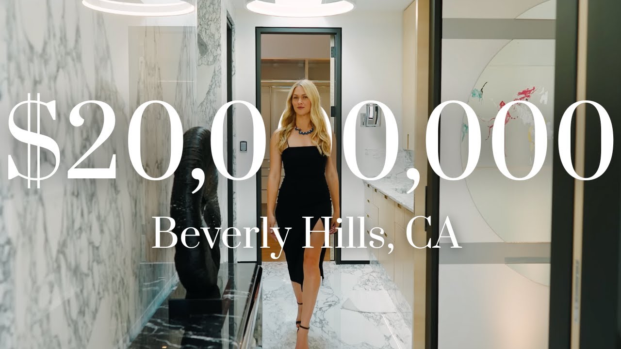 Tour a $20M Beverly Hills Mansion | Lamborghini Urus + Beverly Hills Glamour