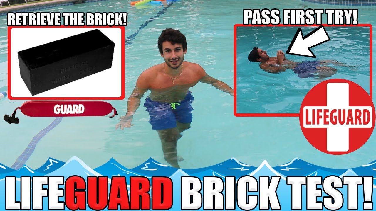 HOW TO SURVIVE THE LIFEGUARD BRICK DIVE TEST! (*DO THIS TO PASS 100%*)