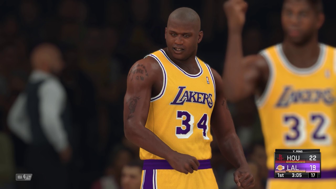 NBA 2K21 gameplay: All Time Rockets vs All Time Lakers - (Xbox One HD) [1080p60FPS]