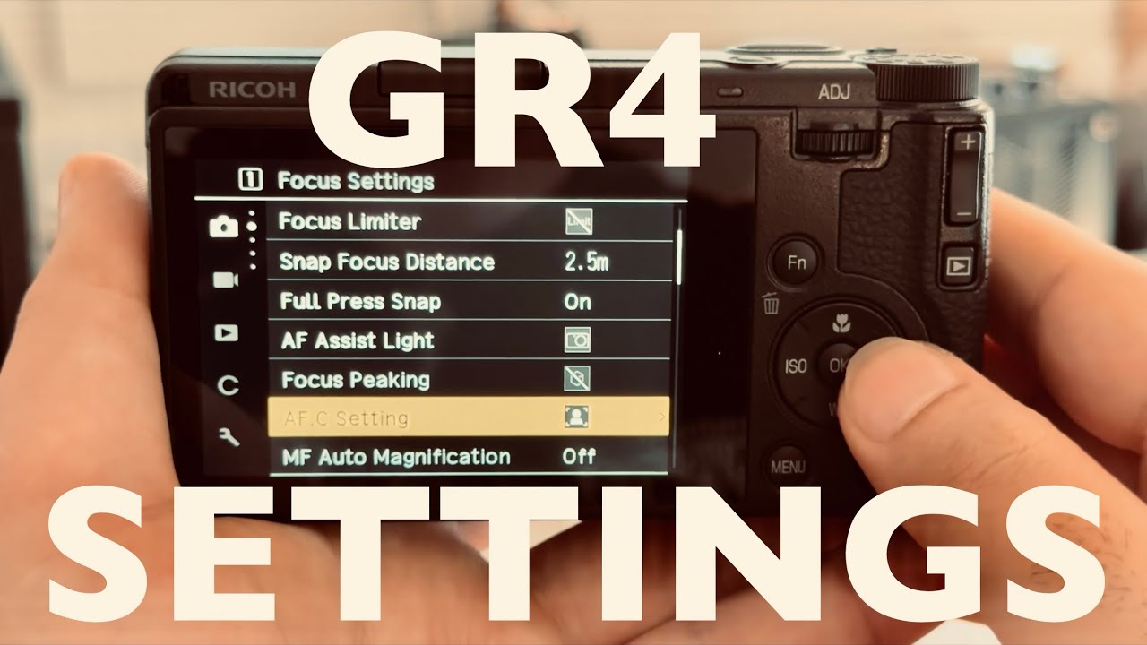 RICOH GR IV — The ULTIMATE Settings Guide (Every Menu Explained for Real Use)