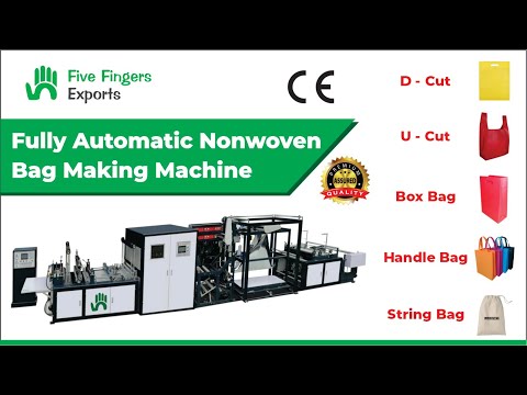 Carry Bag Making Machine - Automatic Carry Bag Making Machine Latest ...